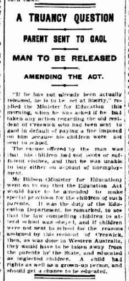 A Truancy Question - Anne Logan